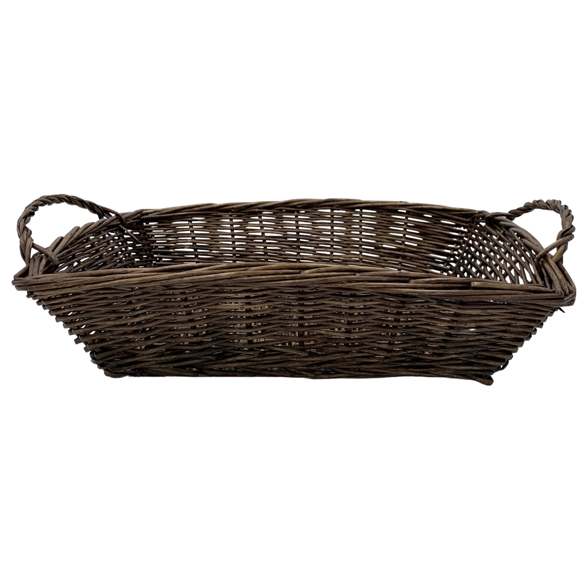 Medium Walnut Rectangle Baskets (12 per case) 8.99 Each – America Basket